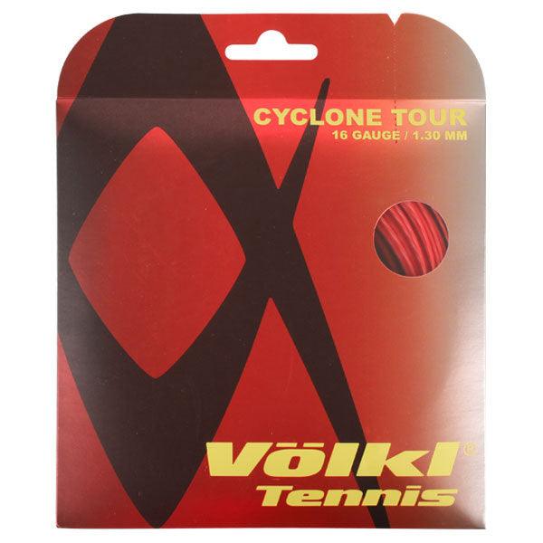 Cyclone Tour 16G/1.30MM Red Tennis String – Tennis Express