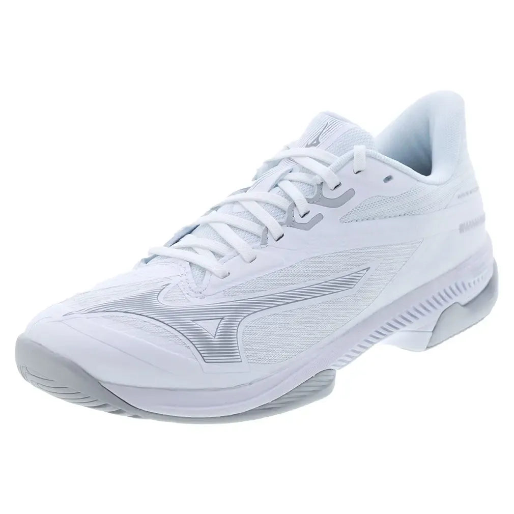 Women's Wave Exceed Court AC Tennis Shoes White and Ultimate Grey ...